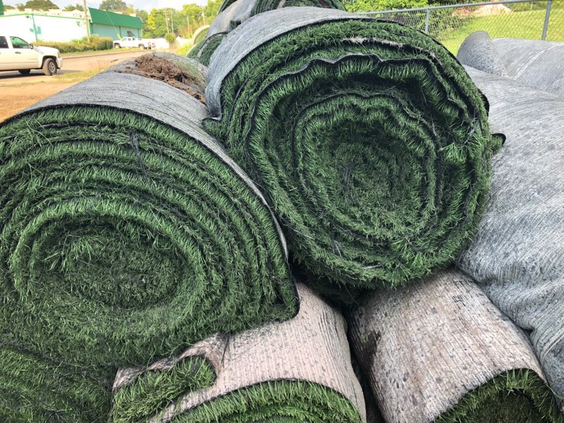 Recycled artificial grass store